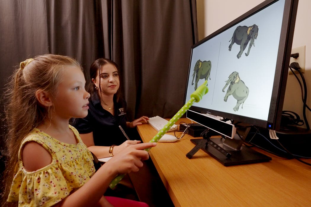 Even before they can read, young children are visualizing letters and ...