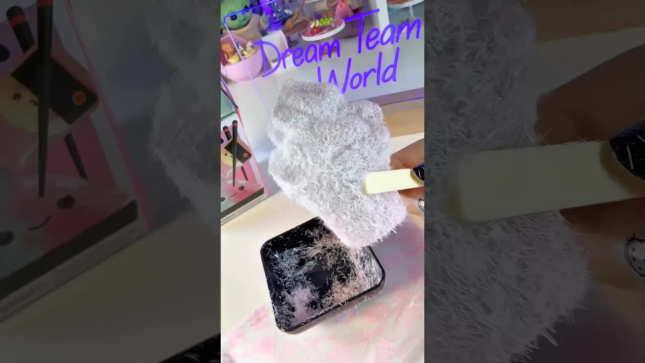 Let’s make a fuzzy Tataba! #tataba #asmr #taba #squishy