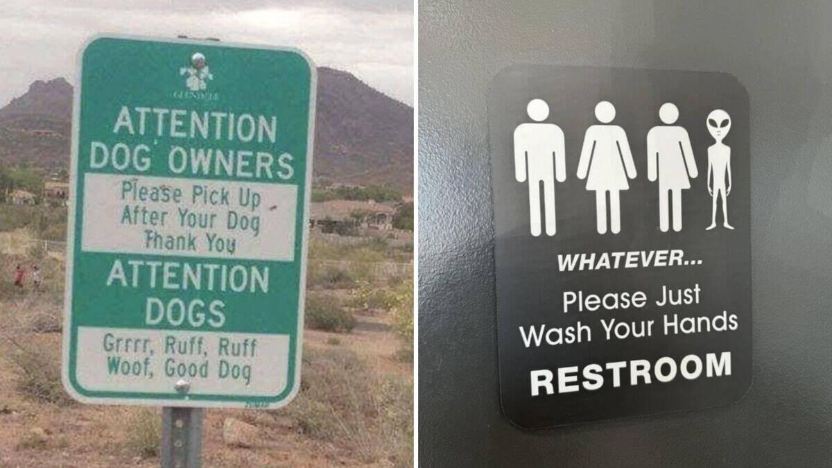 20 Honest public signs just telling it like it is