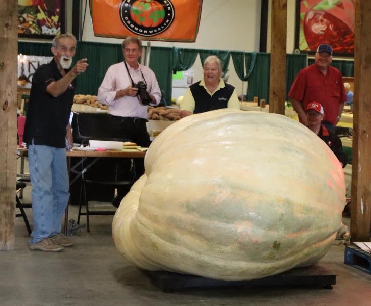 West Virginia sweeps NC State Fair giant pumpkin contest with state record