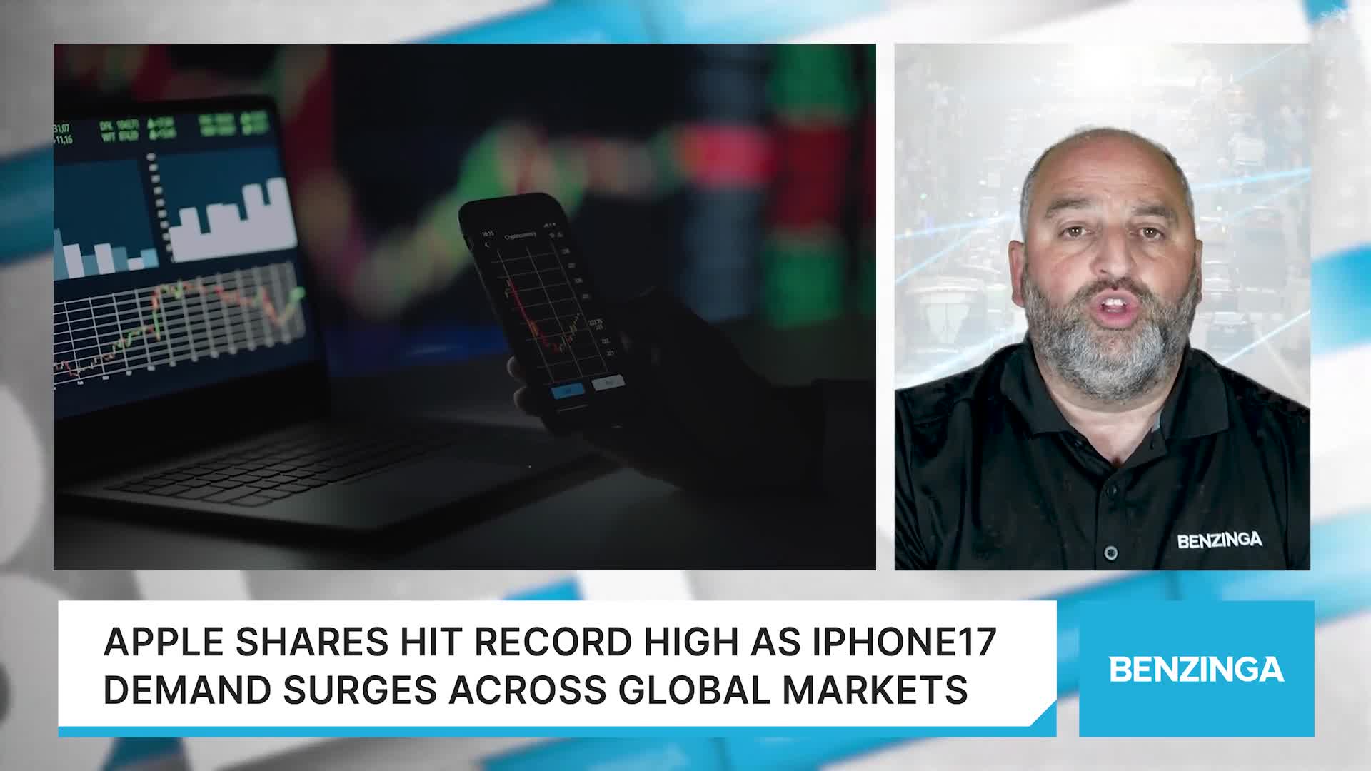 Apple Shares Hit Record High As iPhone17 Demand Surges Across Global ...