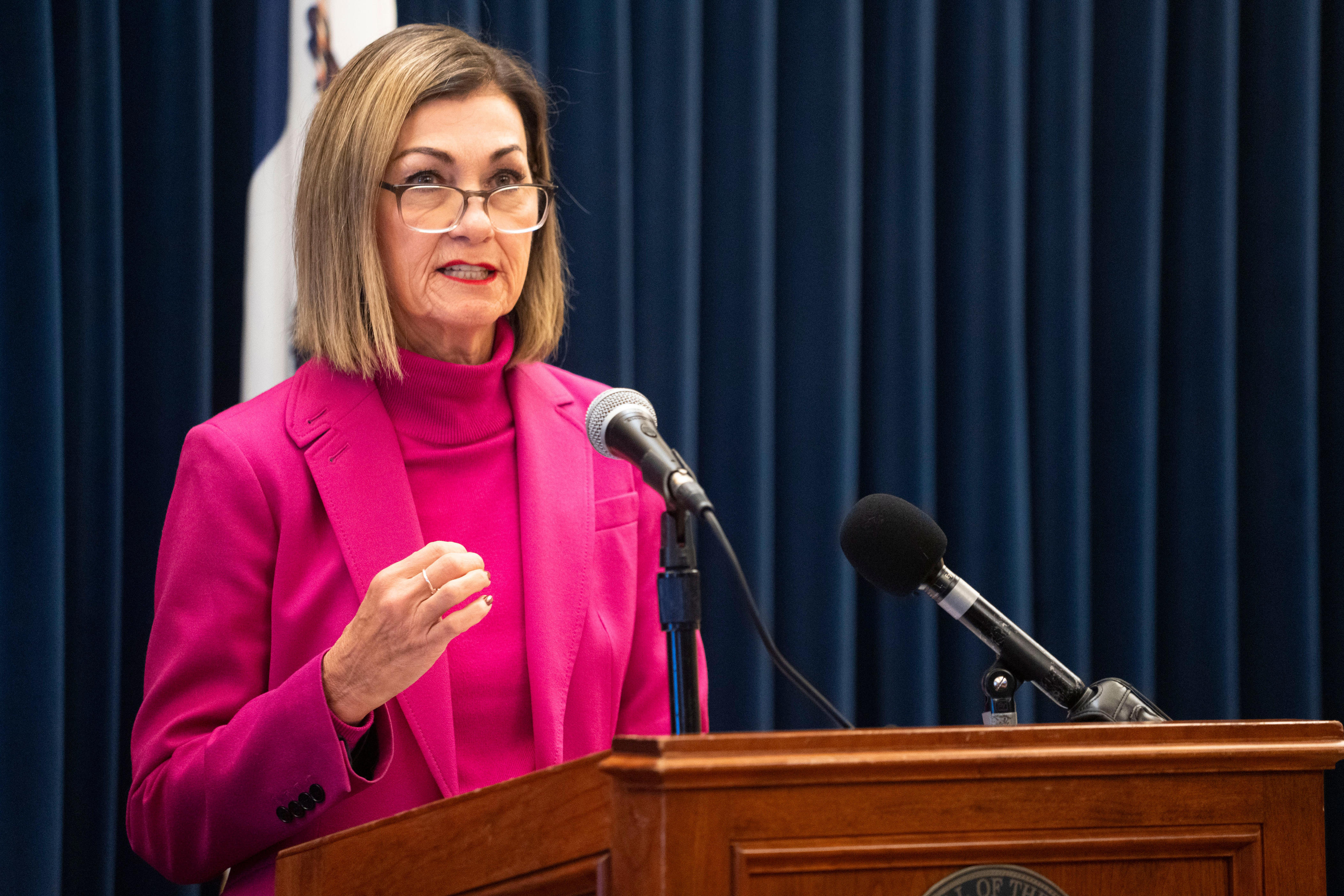Gov. Kim Reynolds unveils Iowa DOGE task force report. Here's what's in it.