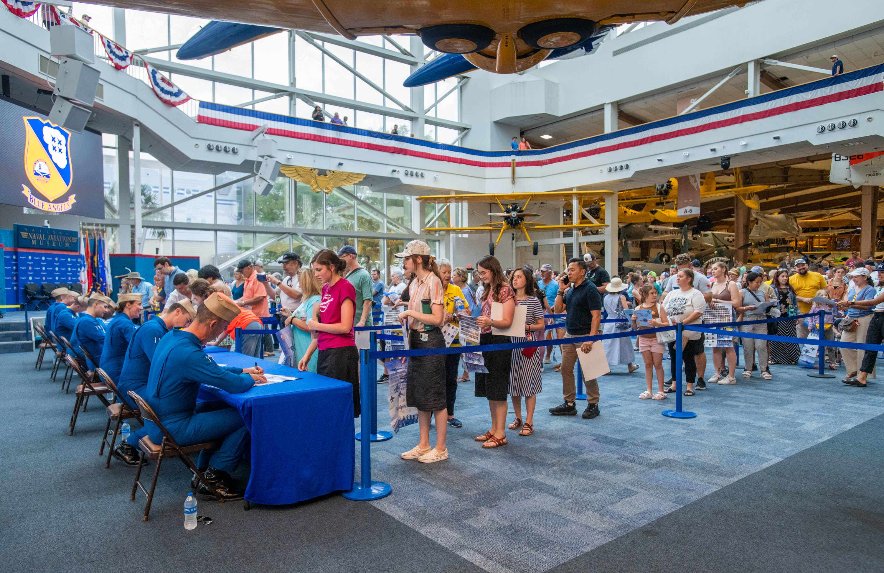 Did you want a Blue Angels autograph? Government shutdown means you're ...