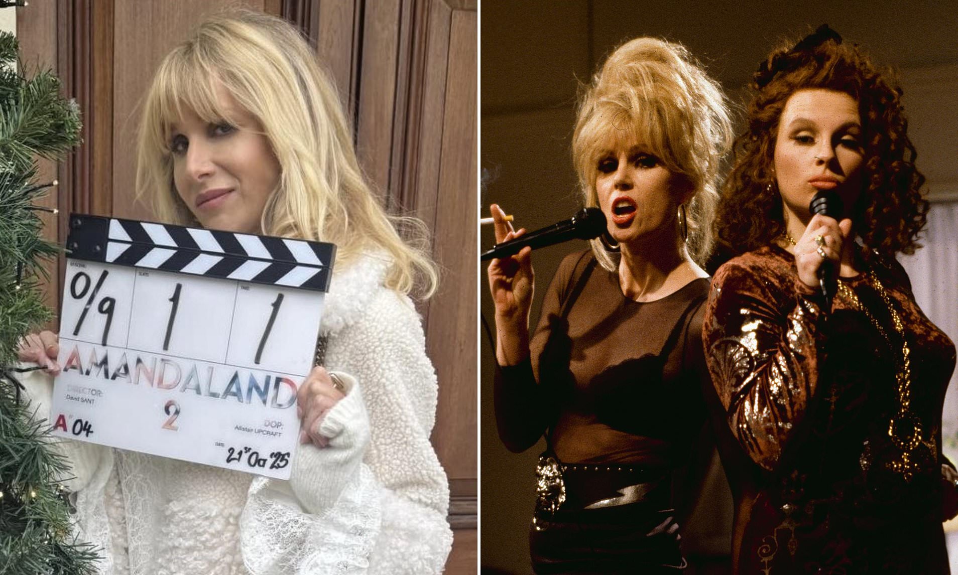 Ab Fab legends Joanna Lumley and Jennifer Saunders reunite for ...