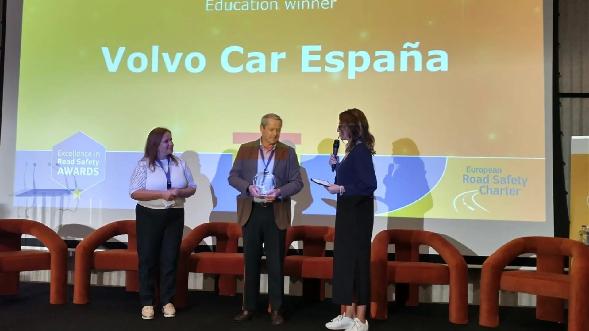 Volvo Car España, premiada en educación vial con el European Road ...