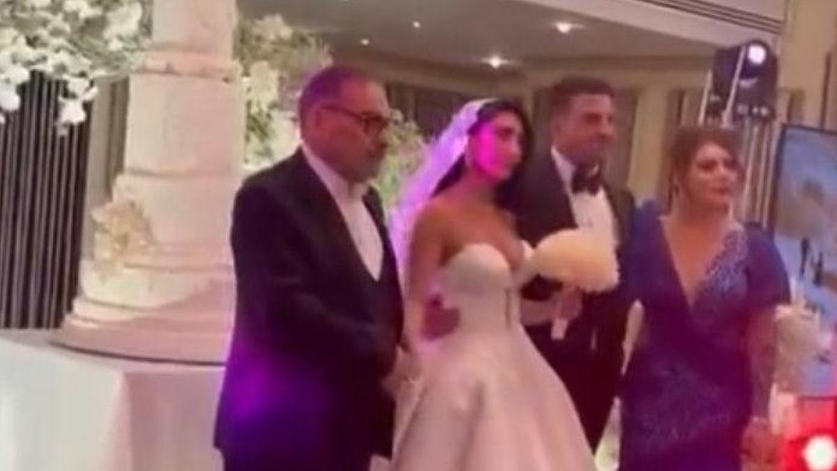 Un vídeo de la boda de la hija de un alto asesor de Irán, en el que la ...