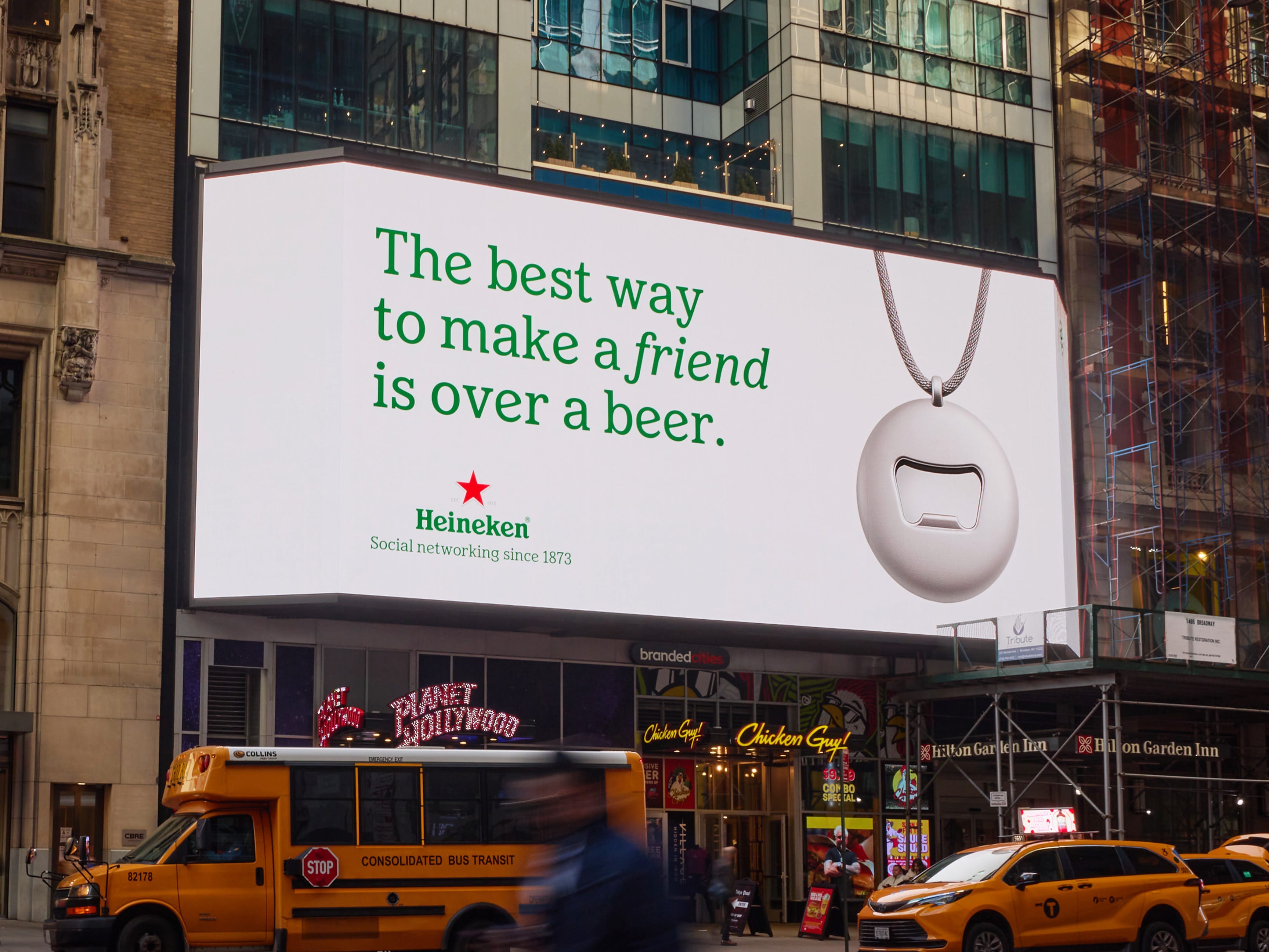 New Yorkers defaced subway ads for Friend's AI wearable. Then Heineken ...