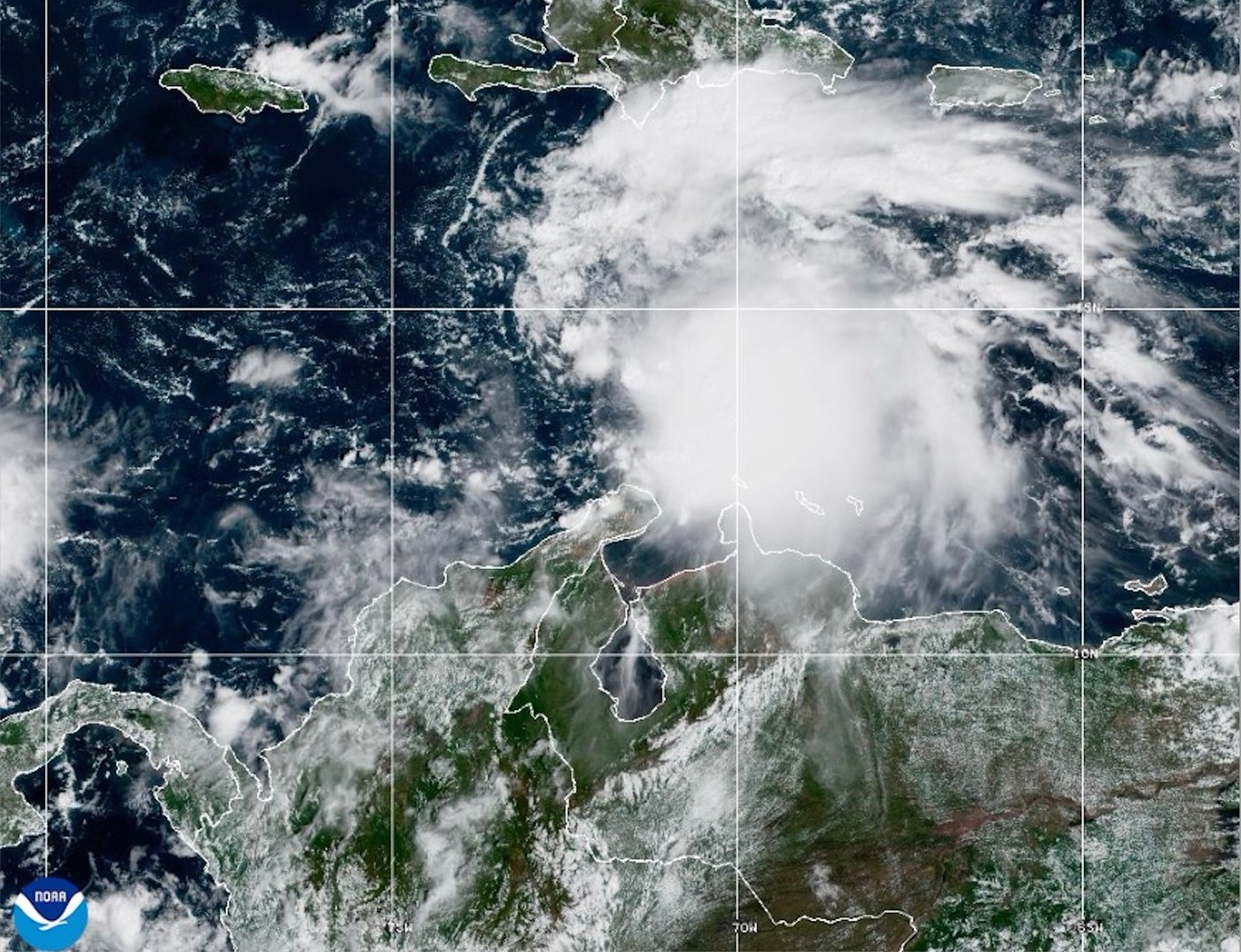 Tropical Storm Melissa brings heavy rain and a flood risk to Haiti ...