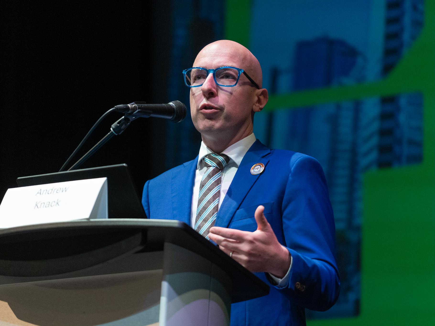 Andrew Knack, bien parti pour être le nouveau maire d’Edmonton