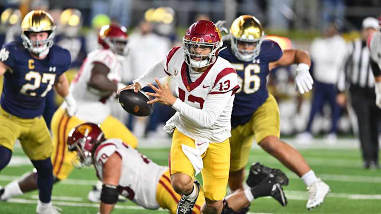 Former USC Star Caleb Williams Loses Notre Dame Bet With Bears Teammate