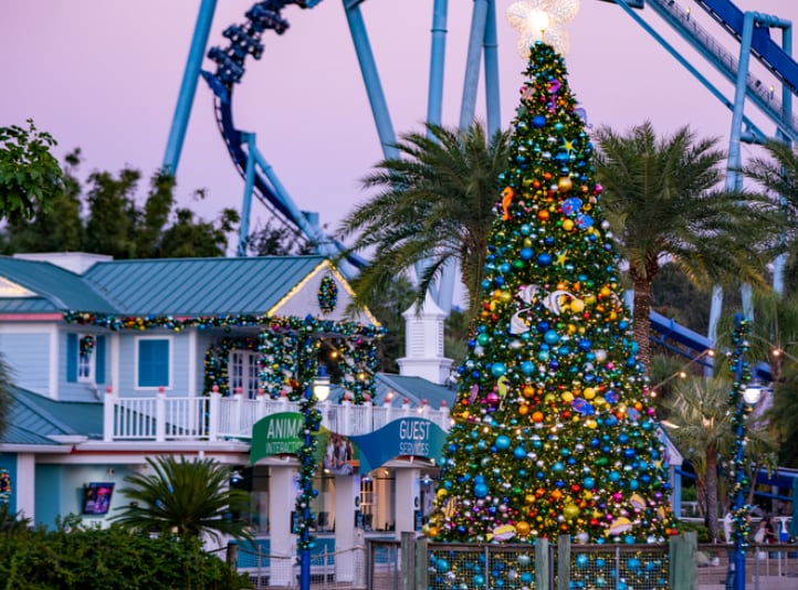 SeaWorld Orlando to transform into winter wonderland
