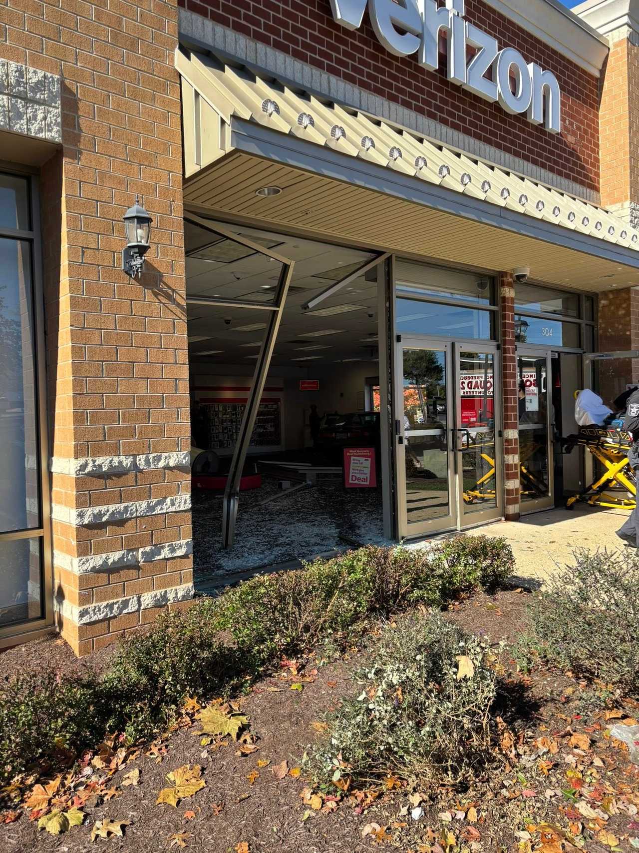 Car Crashes Straight Into Verizon Store, Injures 88-Year-Old Woman In ...