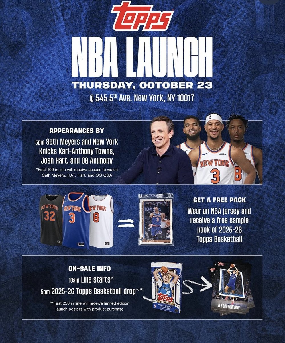 Topps Truck Tour: NBA Launch