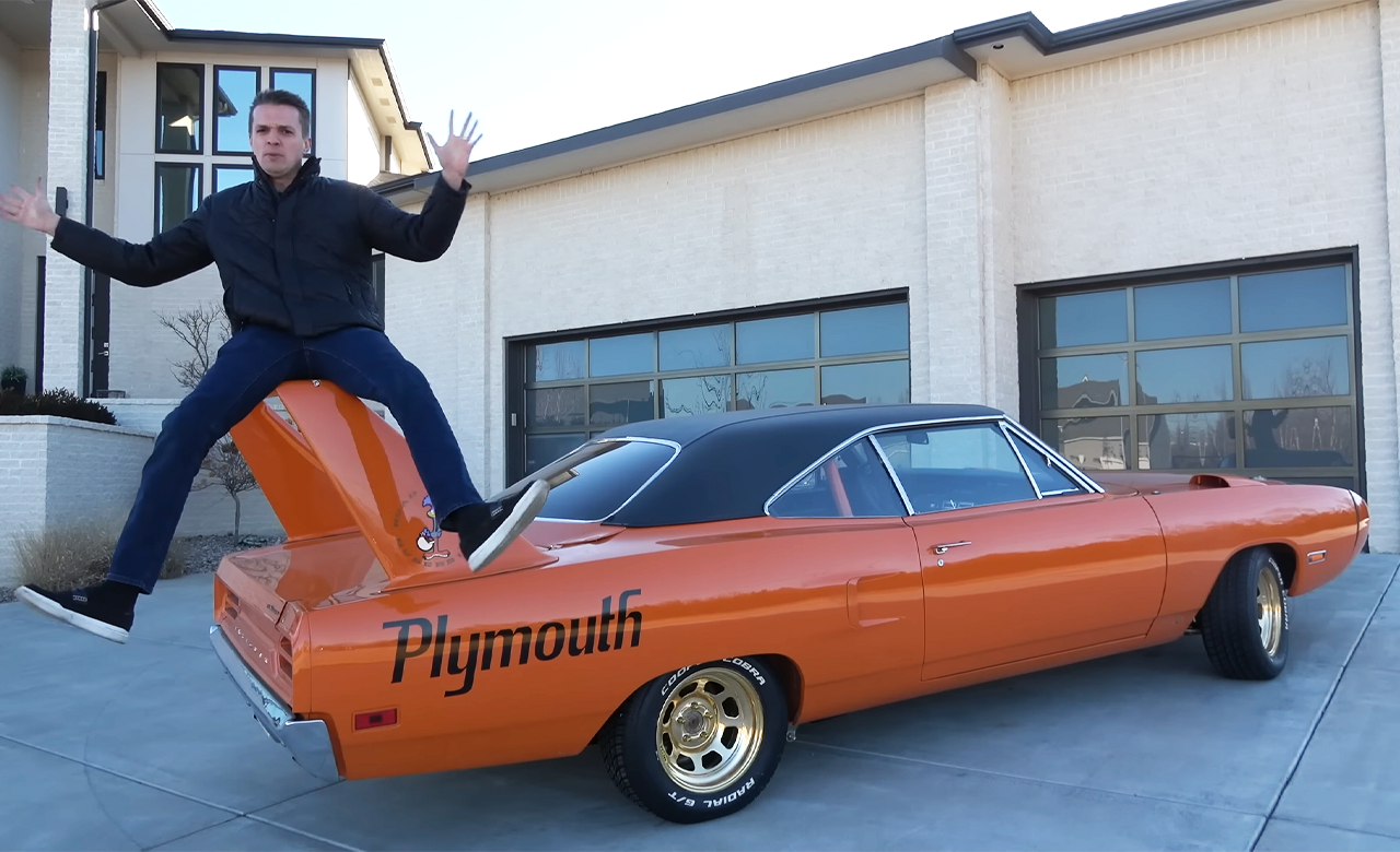 I cut holes in my rare Hemi Superbird! 😱