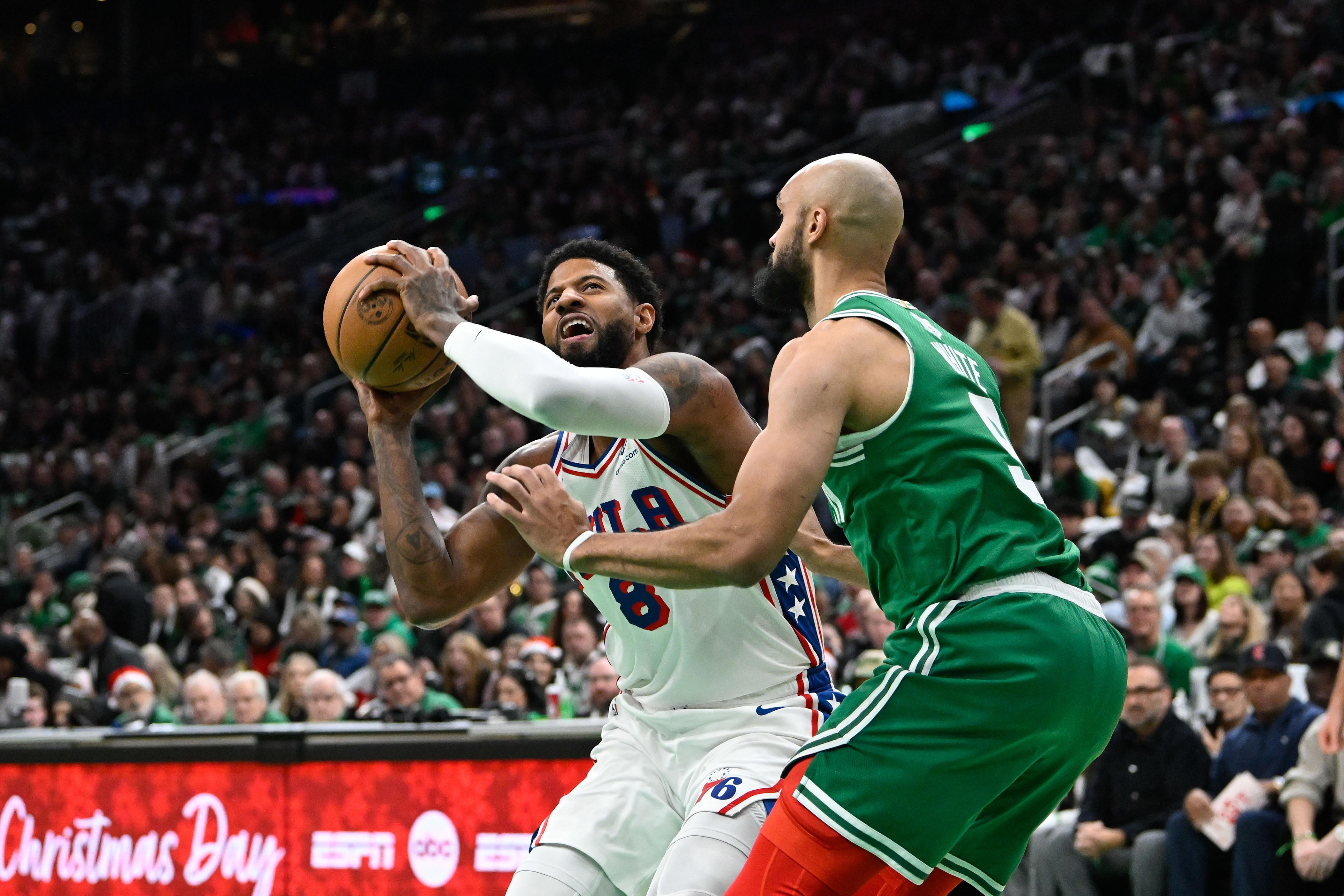 Full injury report for Paul George, 76ers vs. Celtics on opening night