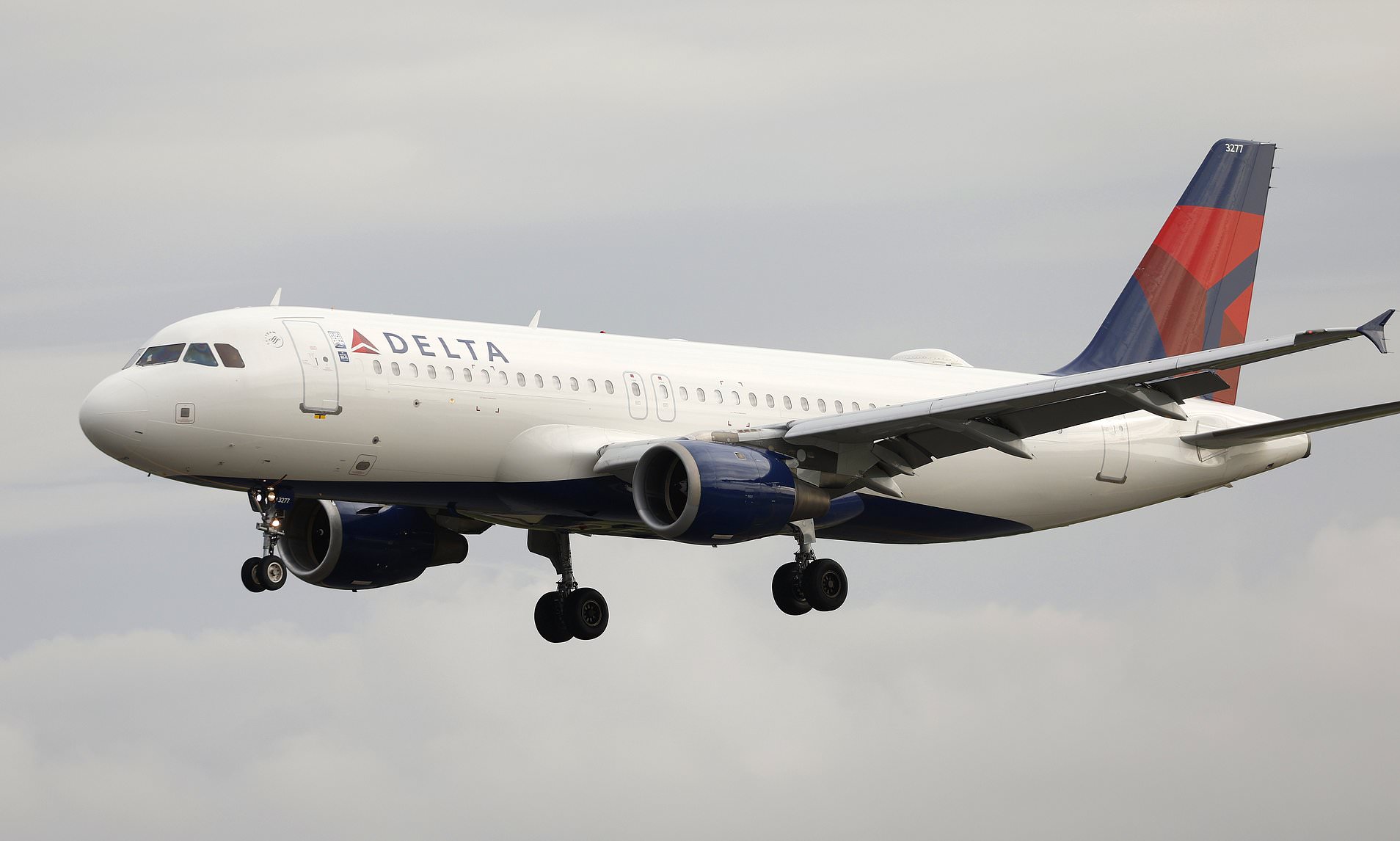 Terrifying near-miss at Atlanta airport as Delta flight almost REAR ENDS another plane on runway