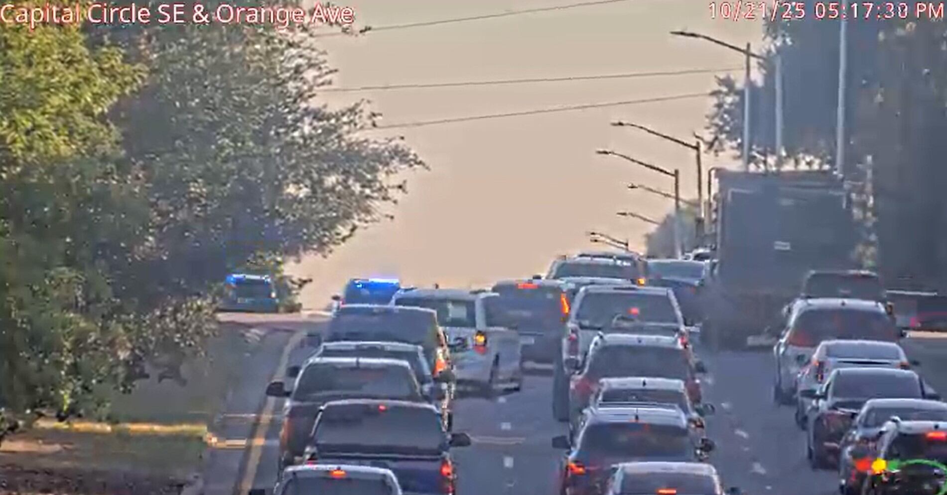 TPD: Multi-vehicle crash on Capital Circle SE Tuesday evening snags traffic