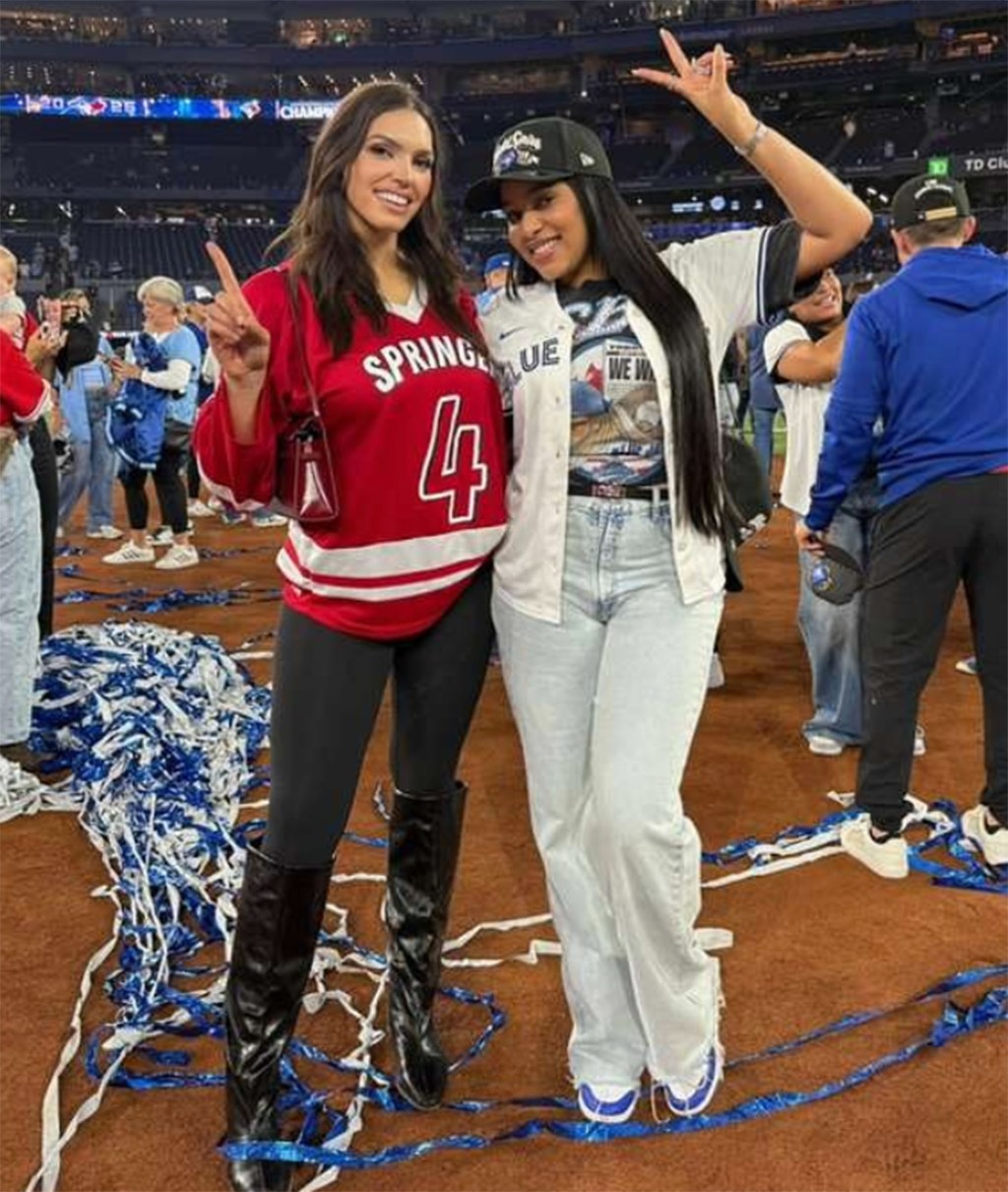 George Springer’s wife ‘unwell’ after Blue Jays star’s Game 7 ALCS heroics