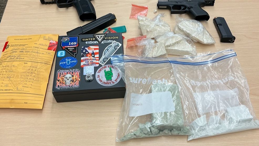 Two arrested after detectives seize nearly 900 grams of fentanyl in Reno