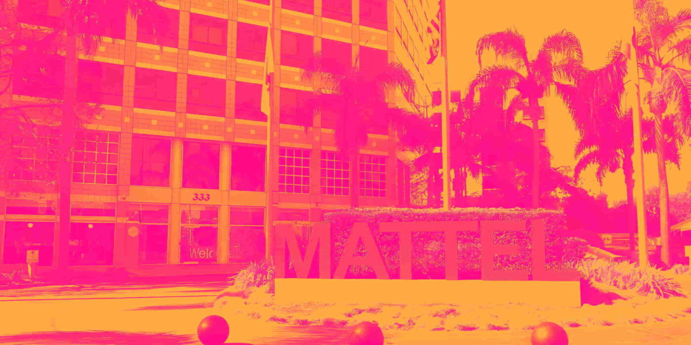 Mattel (NASDAQ:MAT) Reports Sales Below Analyst Estimates In Q3 Earnings