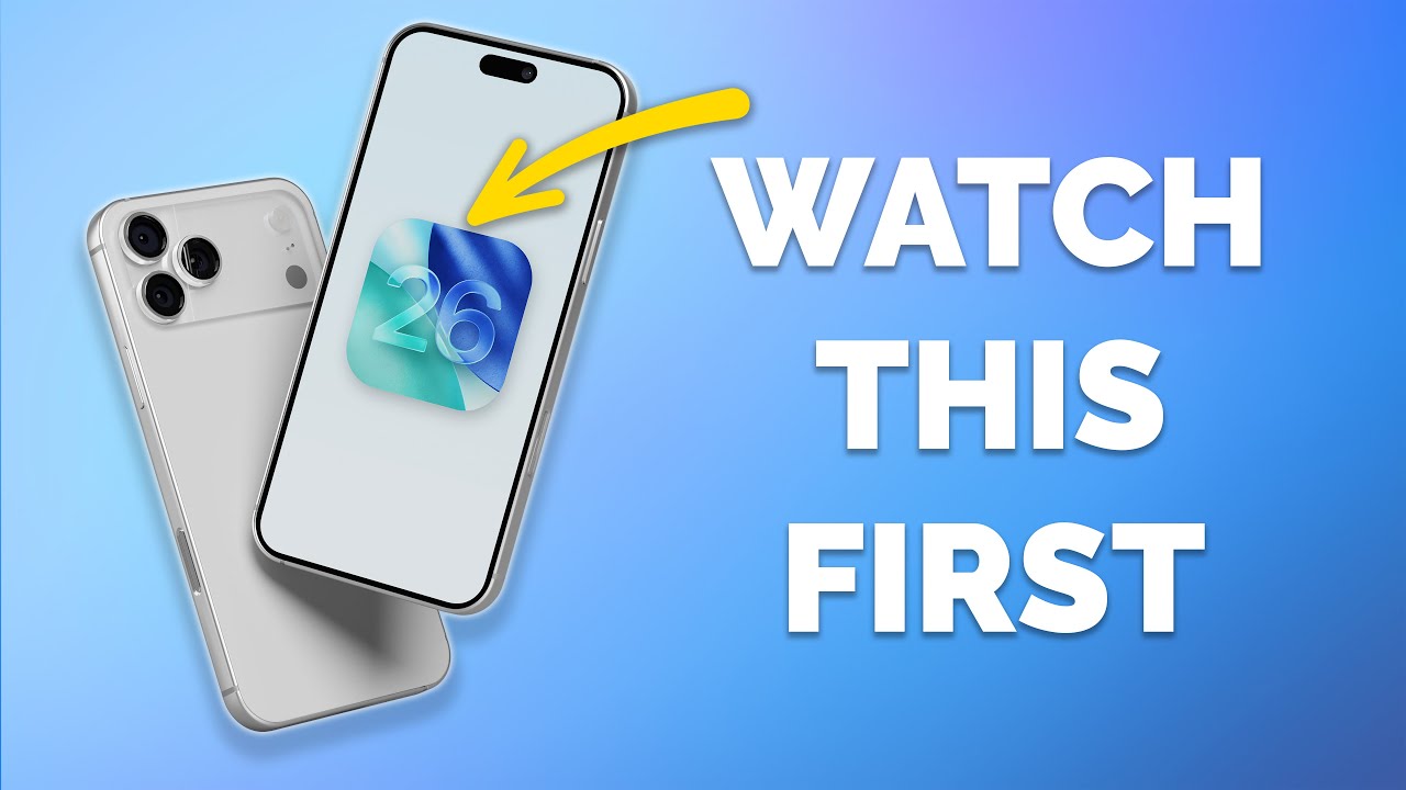 10 steps to get your iPhone ready for iOS 26