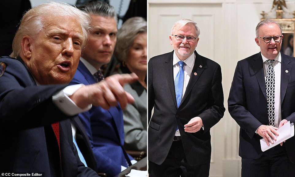 Albanese breaks his silence on Trump-Rudd exchange