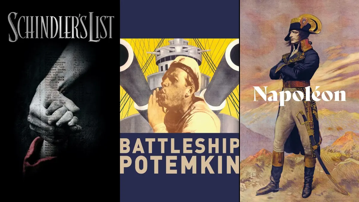 The Most Influential History Movies of All Time