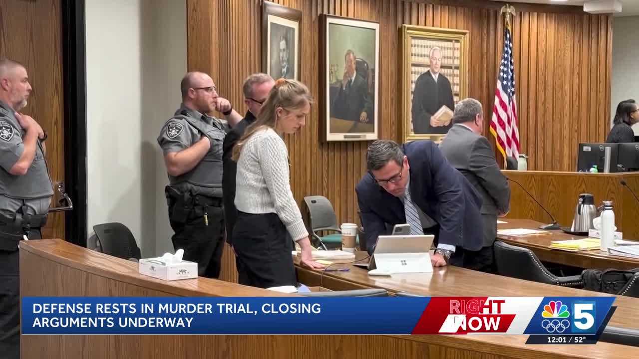 Jury deliberates after closing arguments in Clinton County murder trial