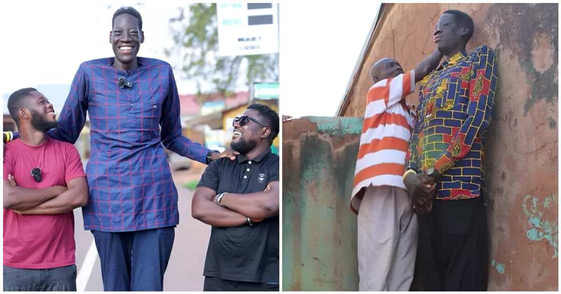 Ghana's tallest man 'steals' attention at public event: "Every woman's ...