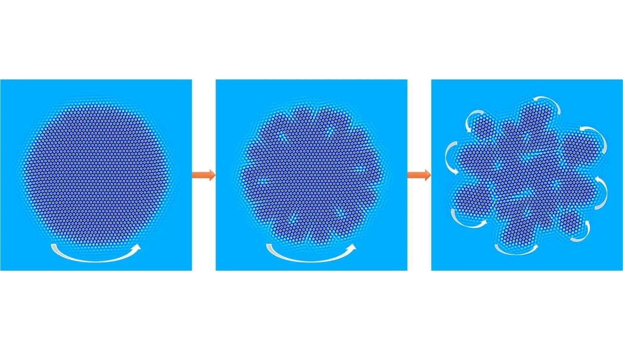 Spinning Crystals Behave Like Living Matter, Physicists Find