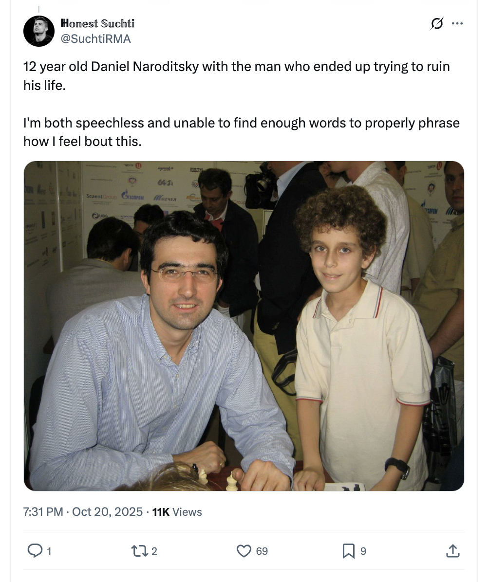 US chess superstar Daniel Naroditsky faced repeated, unproven ...