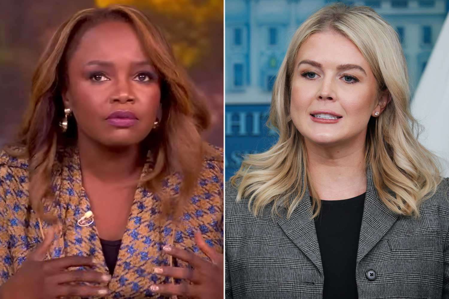 Karine Jean-Pierre Slams Successor Karoline Leavitt's 'Online Trolling ...