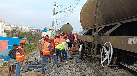 12 loaded wagons of freight train derail near Mathura in Uttar Pradesh