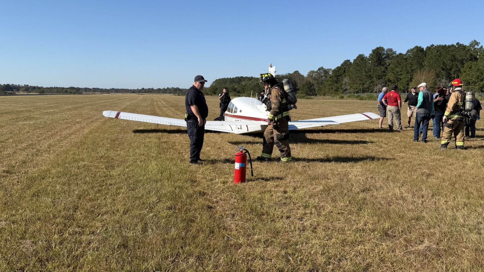 NEW VIDEO: Pilot makes safe emergency landing in South Ga.