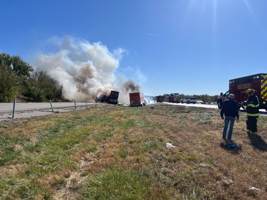 Box truck driver dies after hitting ‘multiple vehicles’ driving wrong ...