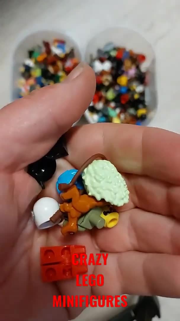 New crazy random LEGO minifigures #shorts #short #lego #legos #random # ...