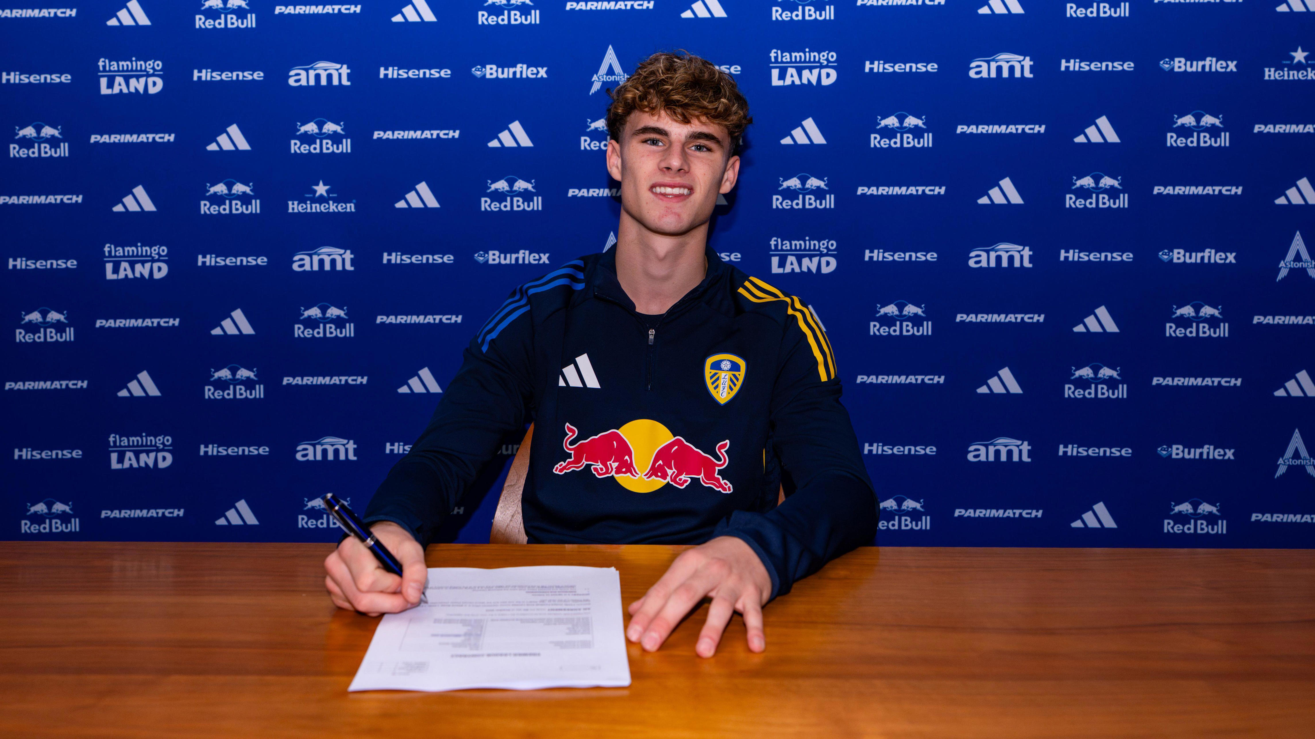 Gray signs first professional contract