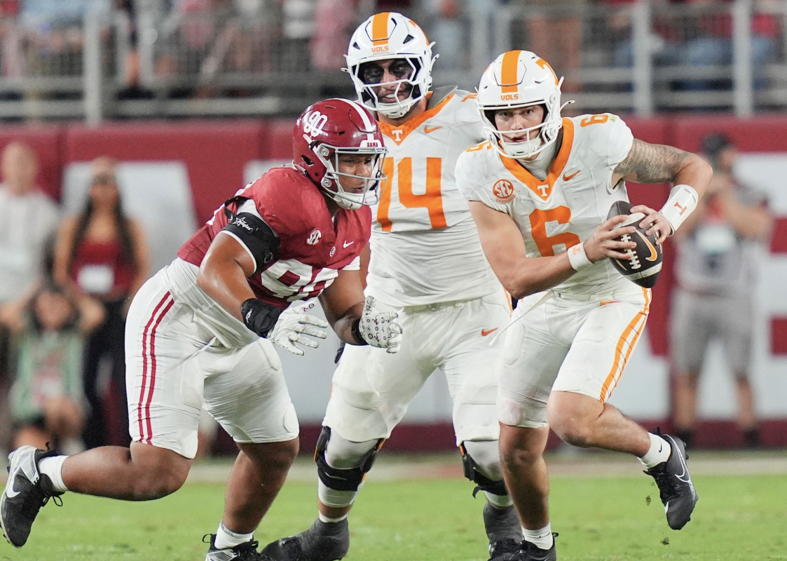 ESPN's Greg McElroy has the Tennessee Vols ranked lower than the AP Top ...