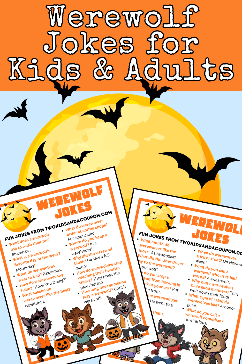 You'll Be "Howling" with Laughter at our 20 Best Werewolf Jokes