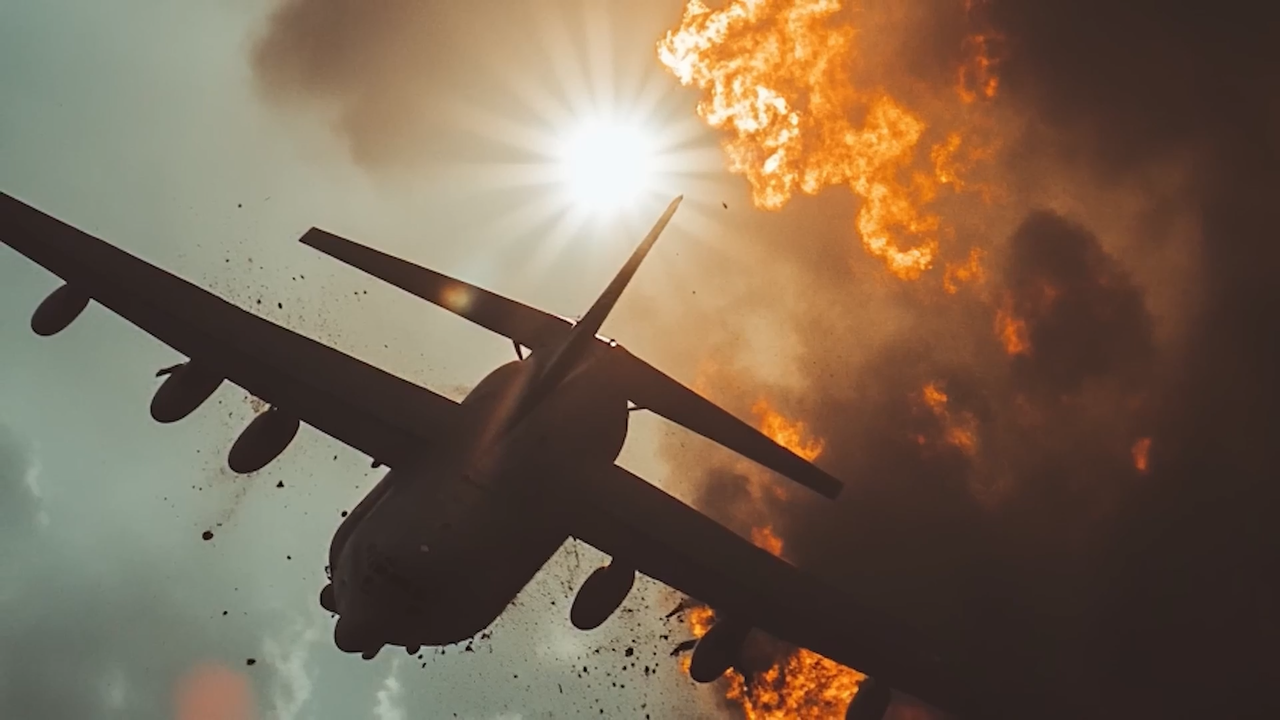 Mid-Air Fury: F-35 Obliterates After Slamming Tanker / The Crash Russia ...