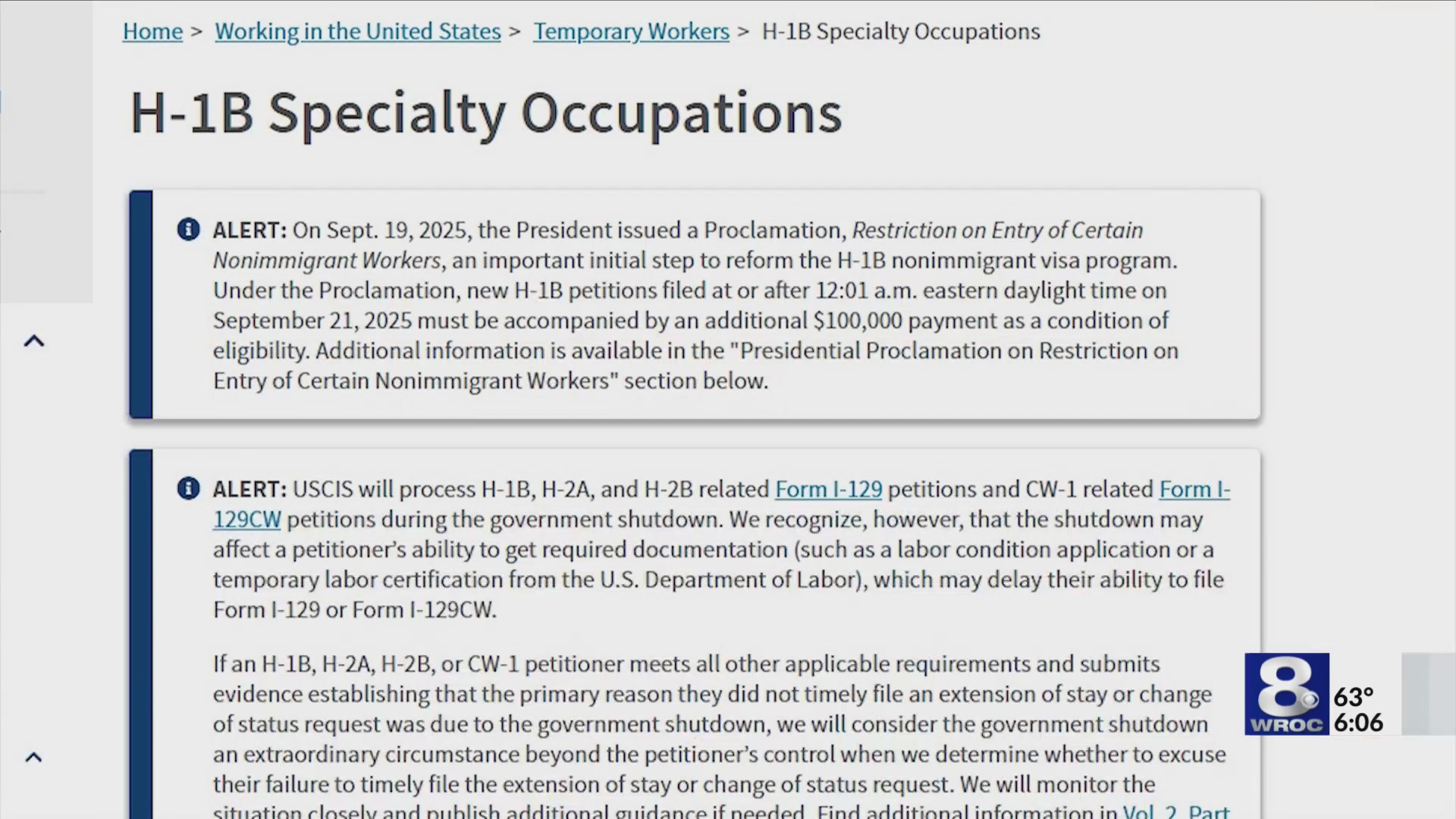 USCIS issues new guidance on H-1B visa changes