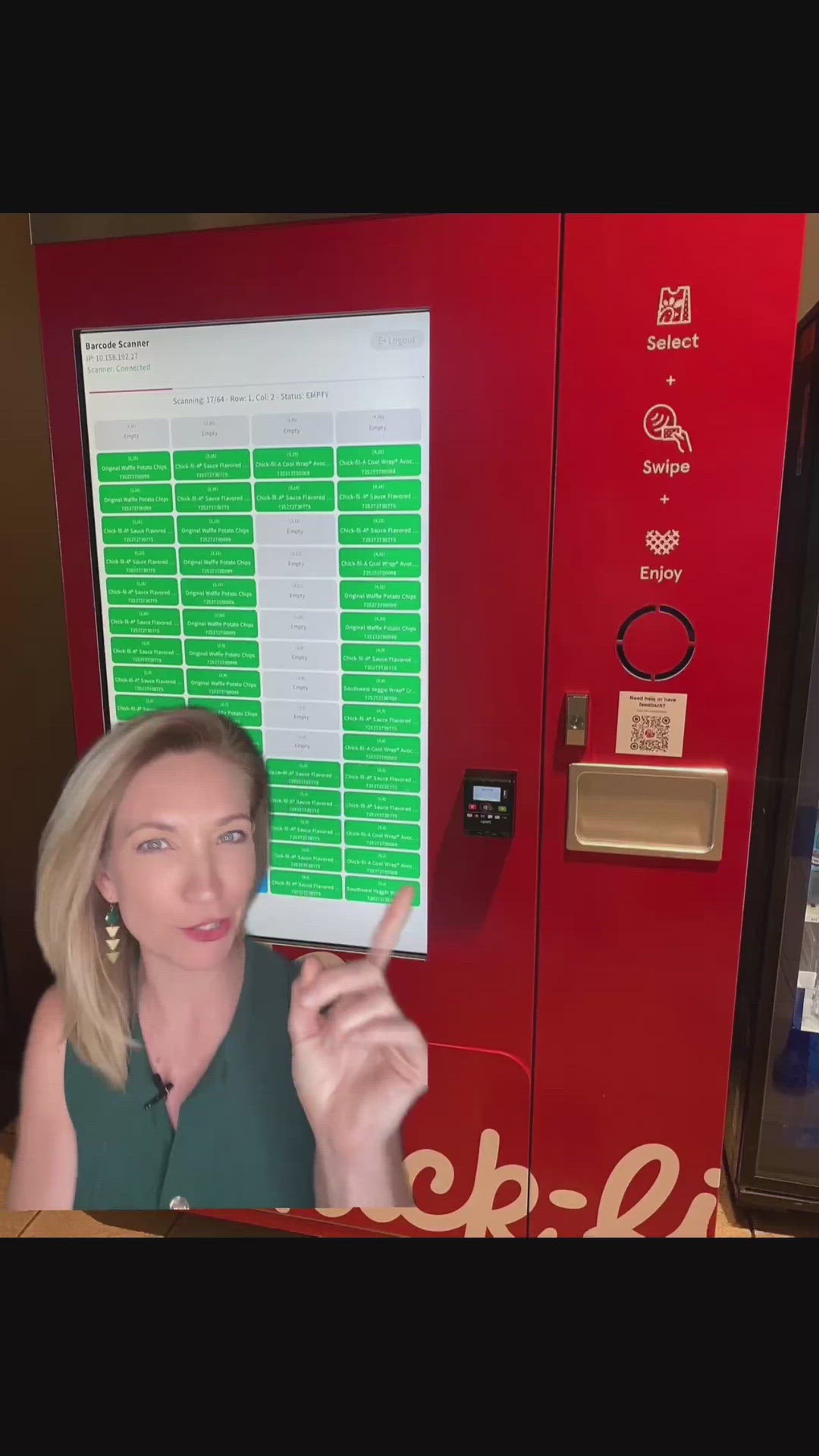 First ever Chick-fil-A vending machine