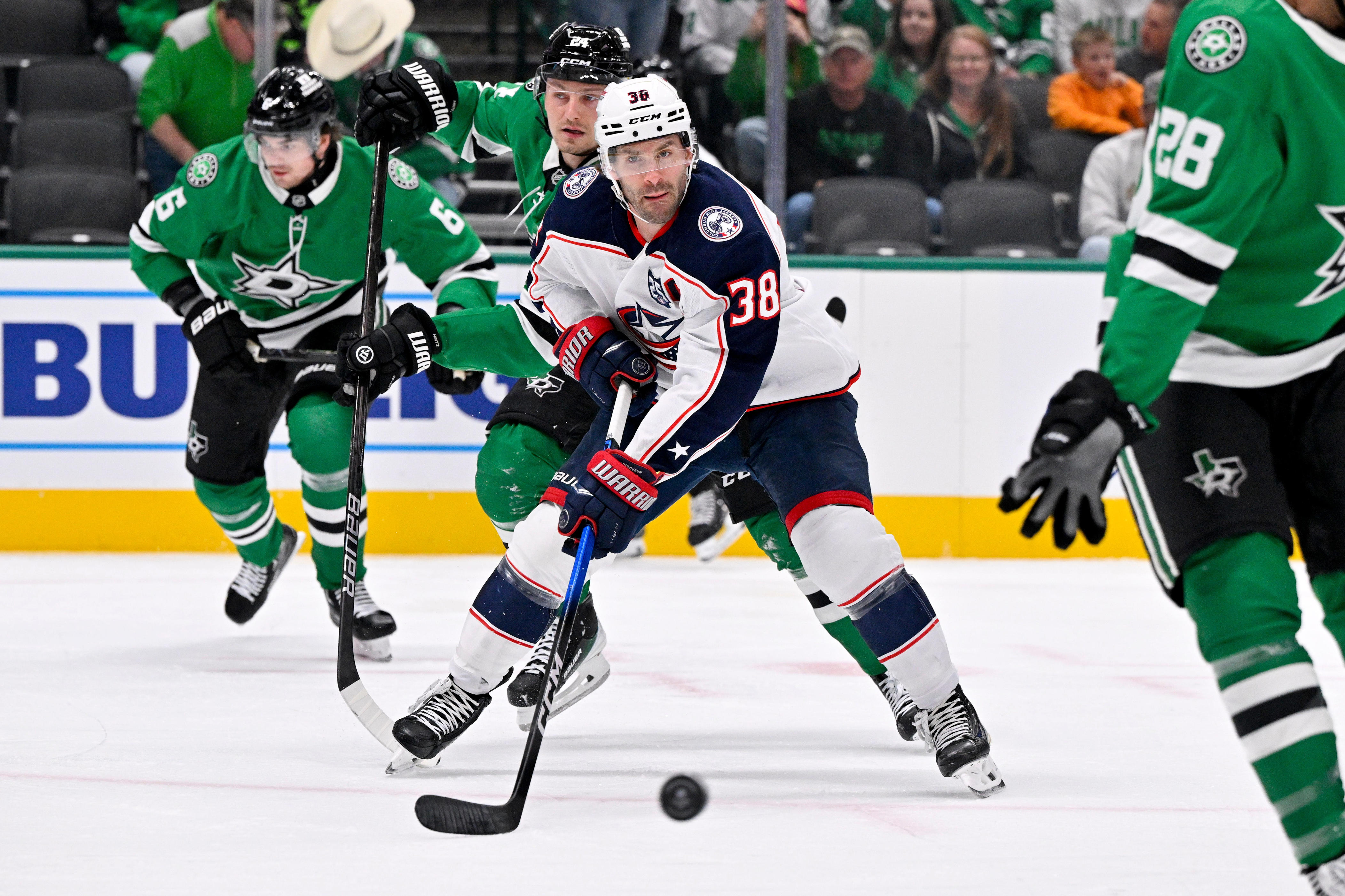 Columbus Blue Jackets even record with 5-1 victory against Dallas Stars