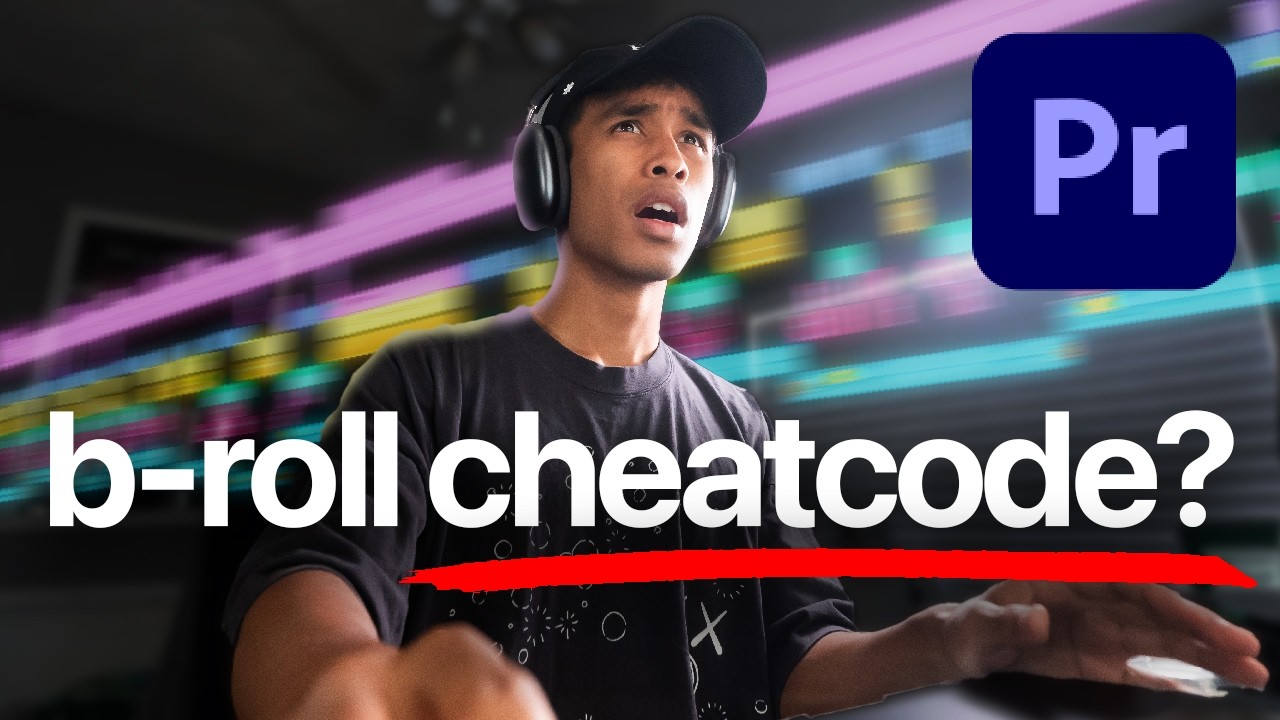 The Secret to Editing B-Roll 10X Faster in Premiere Pro