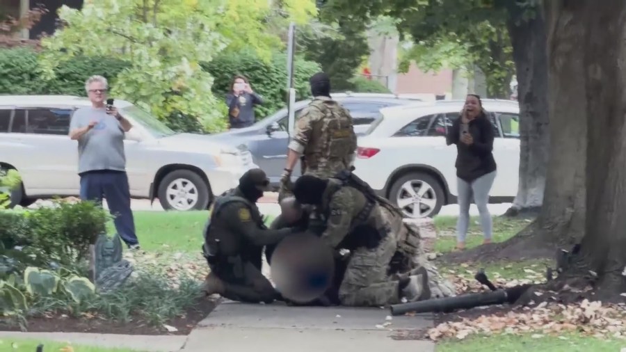 Video shows Border Patrol detaining landscaper in Evanston, sparking ...
