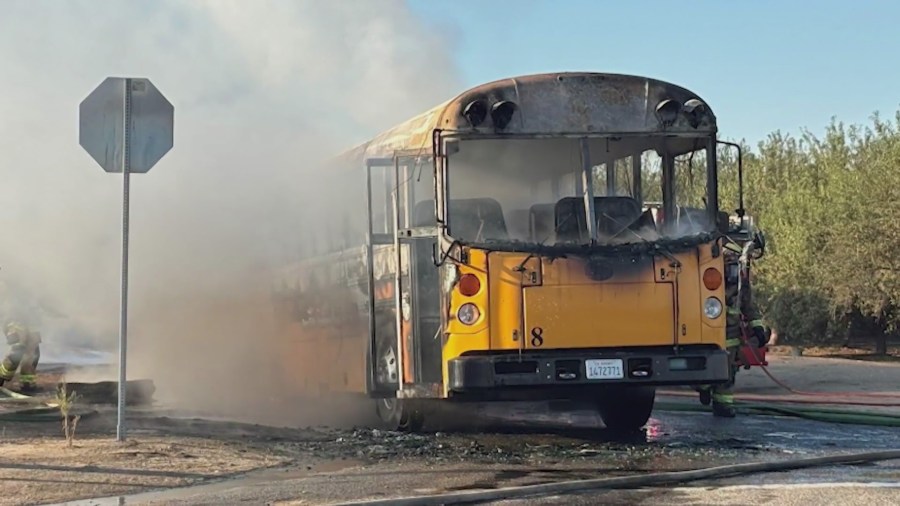 Madera County farmworkers hailed as heroes for saving kids from bus fire