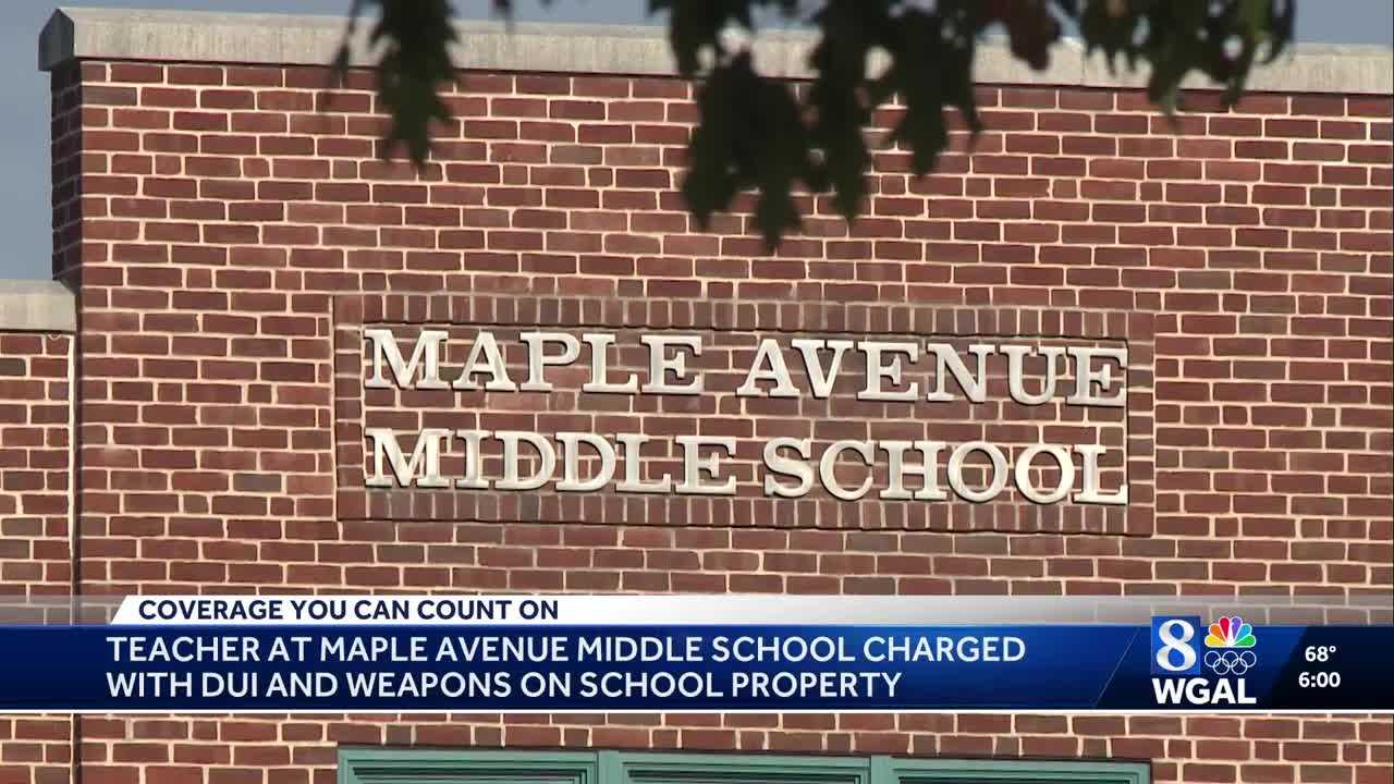 Staff member at middle school under the influence of alcohol with 2 ...