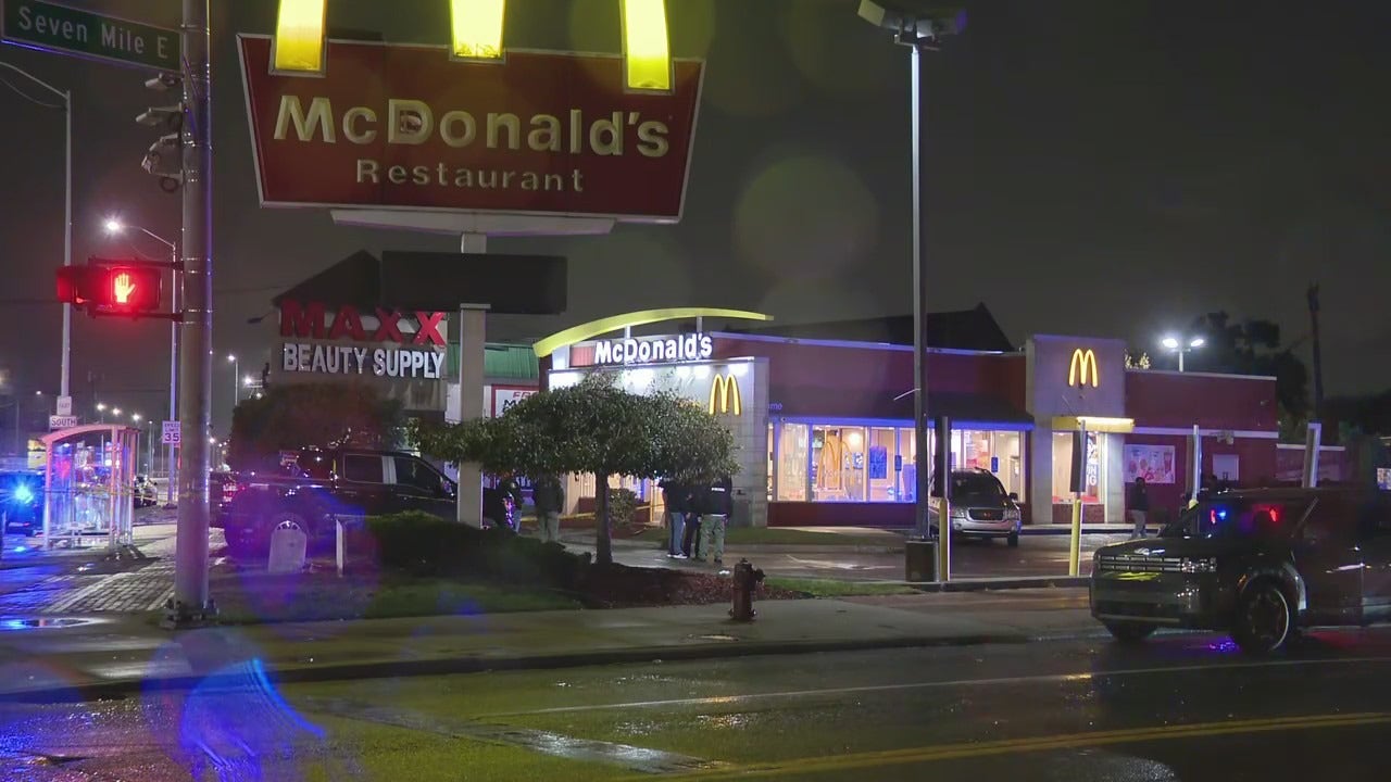 Detroit officer involved shooting at a McDonald's leaves man in ...
