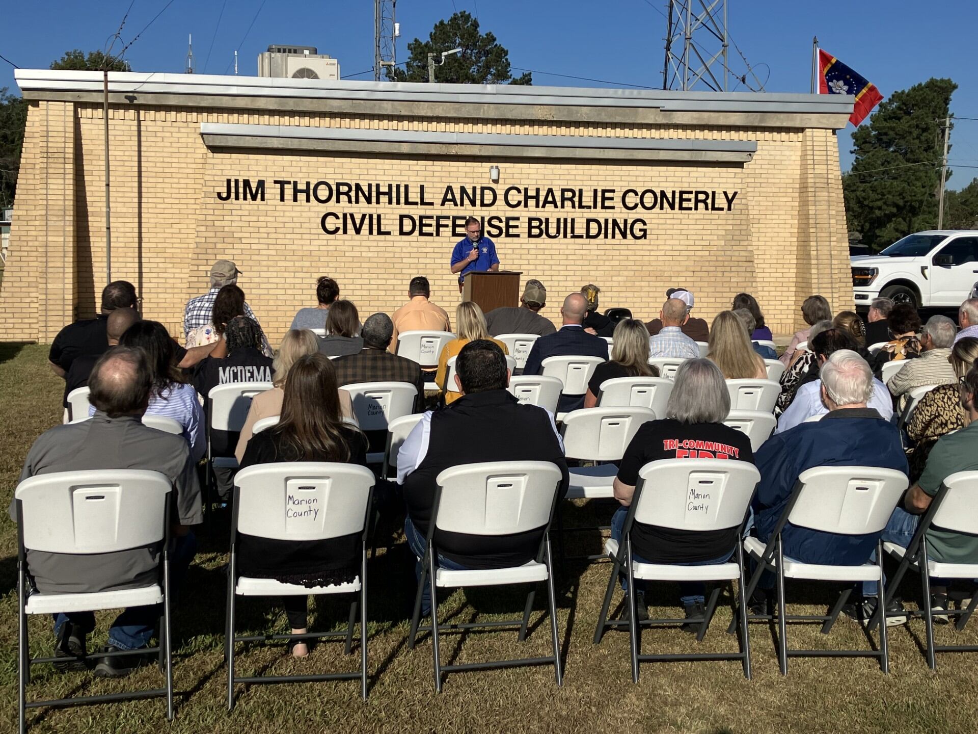 Marion County civil defense building named in honor of former directors ...