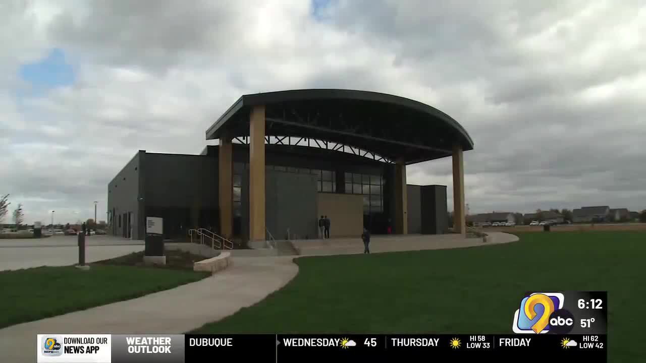 North Liberty opens new event center, amphitheater at Centennial Park